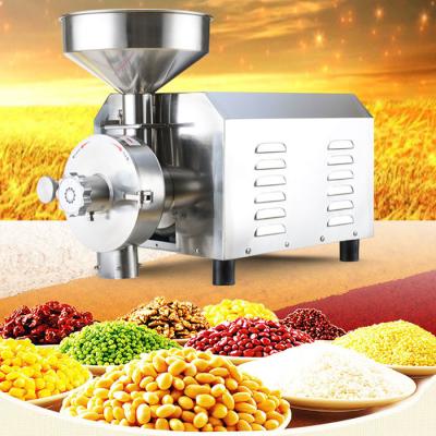 Cina Smerigliatrice Machine Stainless Steel Herb Powder Mill 50hz del grano del fagiolo verde 60kg/H in vendita