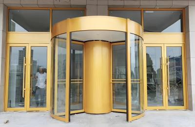 Китай 300-600 Mm Canopy Height Automatic Revolving Door for Commercial Buildings продается
