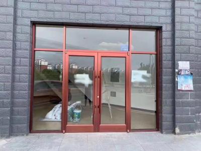 Cina Porta a doppio vetro per patio personalizzata in vendita