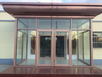 China Dubbellagig hol gehard glas Rode kleur Middenplaat Stijl automatische schommeling Kfc Dy Commerciële deur met automatische Te koop