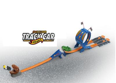 China 2 em grupos de 1 trilha do carro de corridas do brinquedo do conluio dos gêmeos, grupo da trilha dos carros de Hot Wheels à venda