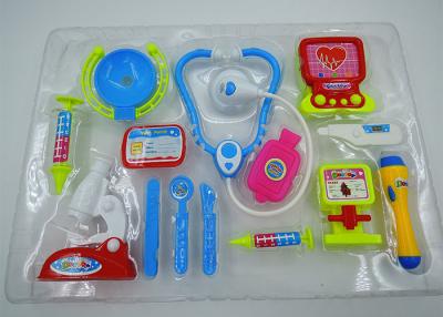 Cina Il blu rosa di Toys For Kids medica di Playset del corredo del gioco di ruolo del dottore Set colora 13 pc in vendita