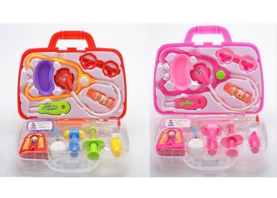 Cina Stetoscopio medico Playset, insieme del gioco degli infermieri del giocattolo del caso dei bambini e dei dottori in vendita