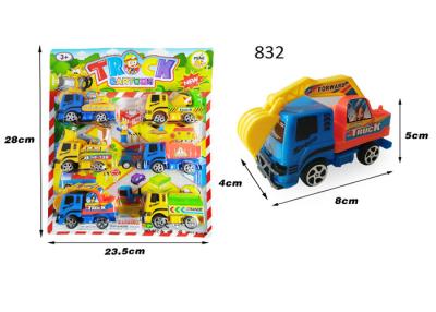 Cina I mini veicoli del giocattolo dei bambini spingono e vanno camion della costruzione 4 pc/6 pc ordinati in vendita