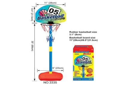 Cina Giocattoli regolabili di sport del cerchio di pallacanestro dei bambini di plastica portatili per i ragazzi in vendita