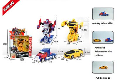China Niet - het Spelspeelgoed van Giftige Plastic Kinderen/3 in 1 Transformator van de Robotauto Te koop
