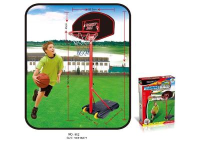 China Het het Spelspeelgoed van draagbare de Tribunekinderen van de Basketbalhoepel rijdt Metaalrand 190 cm Hoogte Te koop