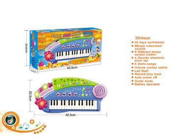 China Van het het Spelspeelgoed van de blauwe 32 Kinderen van het Sleutels Elektrische Toetsenbord de Pianoinstrument 37 Synthesizer Te koop