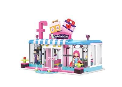 Cina 453 stile educativo di Lego di età 6 dei giocattoli delle particelle elementari di plastica della ragazza della città dei pc in vendita