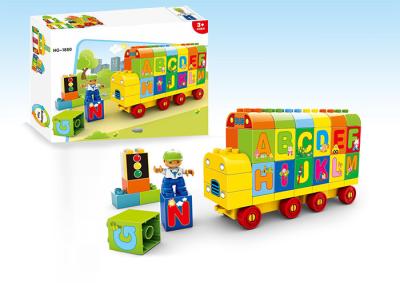 Cina Gioco di ruolo del bambino che impara le particelle elementari/giocattoli educativi dei bambini con l'autocarro con cassone ribaltabile del treno in vendita