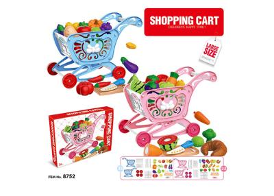 Cina W / Gli insiemi della cucina del giocattolo dei bambini rosa 33Pcs dell'età 3 della frutta 17