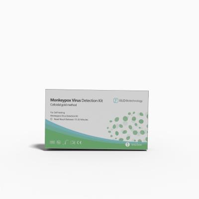 China Colloïdaal Goud Methode Monkeypox Detectie Kit Infectieziekte Te koop