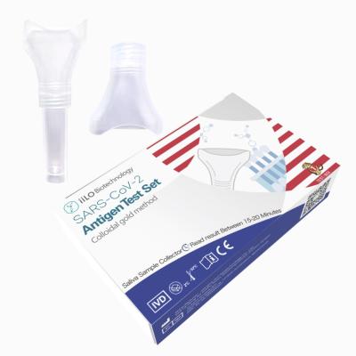 Cina Collettore stabilito di prova d'autoverifica Malesia del campione della saliva dell'antigene SARS-CoV-2 della classe III 70mm 1 prova/scatola in vendita