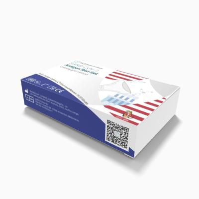 Cina Collettore stabilito di prova d'autoverifica Malesia del campione della saliva dell'antigene di prezzo franco fabbrica SARS-CoV-2 della classe III 1 prova/scatola in vendita