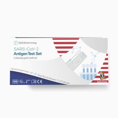 China 70mm SARS-CoV-2 Nasopharyngeal Rapid Antigen Test 15 - 20 Minutes for sale