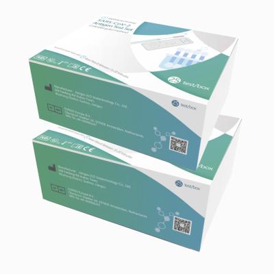 Cina 2 anni di durata di conservazione Test rapido dell'antigene Test domiciliare Rinofaringeo Precisione del 99%. in vendita