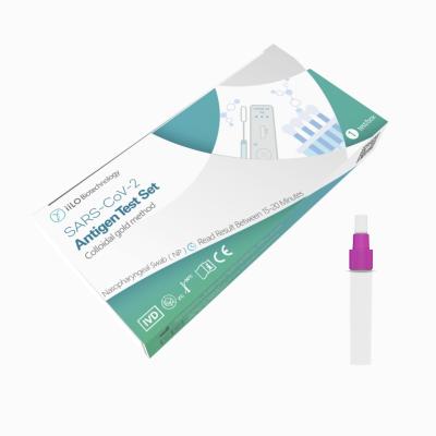 China Class III 2 Years Shelf Life Antigen Swab Test Kit Personal Test for sale