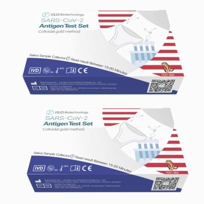 中国 15-20 分の唾液の抗原テスト キット 99% の正確さ 70mm 販売のため