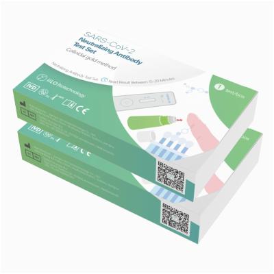 Cina Covd 19 Antigen Home Test Kit da viaggio 1 test/scatola Classe III 2 anni di validità in vendita