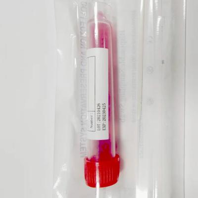 Cina Tampone salivare Materiali di consumo medici monouso UTM Transport Media Plastica 150 mm in vendita