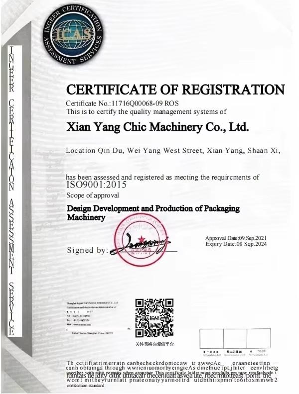 Additional compliance certificates