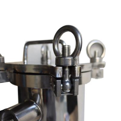 Video Outgoing-Inspection Provided Stainless Steel Bag Water Filter Cartridge