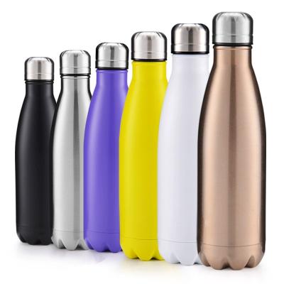 China Customizable 304 Stainless Steel Vacuum Insulated Cup With Large Capacity For Outdoor, Car And Sports Use - Coca-Cola Bottle Style For Cross-border And European/American Markets for sale