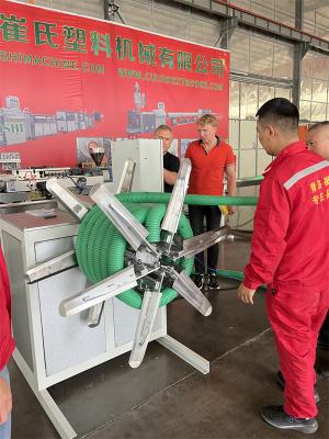 Plastic PE PP Double Wall Corrugated Pipe Machine / PVC Conduit Pipe Manufacturi
