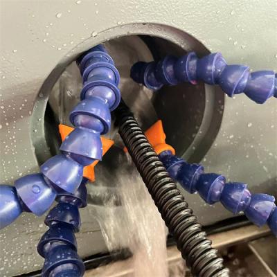 China Prestressed Plastic Spiral Corrugated Pipe Equipment Plastic Spiral Winding Tube Extrusion Production Line for sale