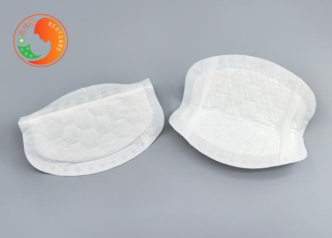 Close-up of breast pad design