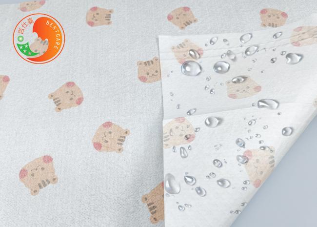 Disposable changing mat product display