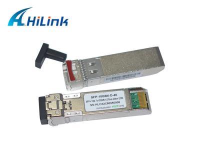 중국 끼워 넣을 수 있는 뜨거운 히링크 10G SFP+ BIDI WDM 40 킬로미터 광 섬유형 송수신기 모듈 1270nm 1330nm 판매용