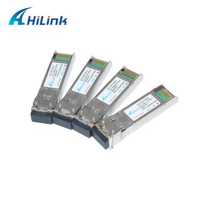중국 10G DWDM SFP+ 광 송수신기 모듈 C17-C61 80 킬로미터 DOM 두 부분으로 되 LC SMF 판매용