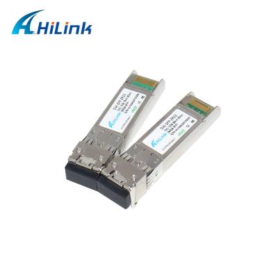 중국 10G DWDM SFP+ 광 송수신기 모듈 C17-C61 80 킬로미터 DOM 두 부분으로 되 LC SMF 판매용