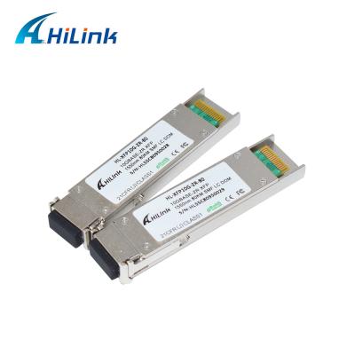 중국 DOM LC SMF 송수신기 모듈 10GBASE ZR XFP 1550nm 80 킬로미터 판매용