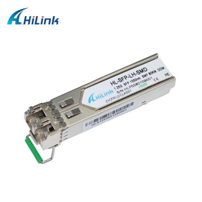 중국 1.25G SFP 광학적인 송수신기 단위 SMF 1550nm 80KM DDM Cisco 양립한 판매용