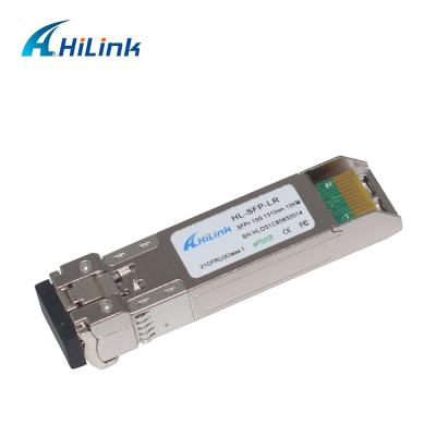 China SMF 10G SFP+ Modul 1310nm 10KM LC Duplex DDM Single Mode zu verkaufen
