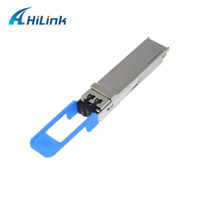 China Módulo transceptor óptico QSFP28 100G LR1 solo Lambda 1310nm SMF Dual LC 10KM en venta