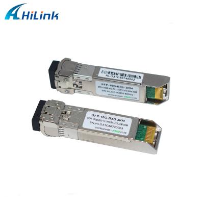 중국 10G BIDI SFP+ 송수신기 모듈 3KM TX1310/RX1310nm SMF 양방향 섬유 자동응답기 판매용