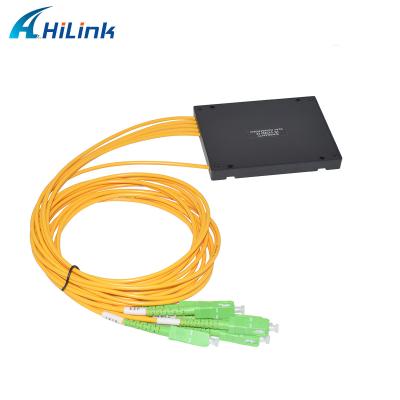중국 명시된 포트와 4CH 수동적 CWDM 먹스 역다중화기 모듈 ABS 박스 1270-1610nm 판매용