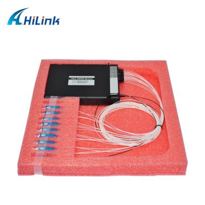 중국 16 채널 DWDM 먹스 역다중화기 C 밴드 CH25-CH40 단일 파이버 LC UPC 연결기 판매용