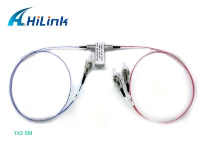 China Alto interruptor óptico del aislamiento 1X2 del canal no que traba el tipo del control 3 años de garantía en venta