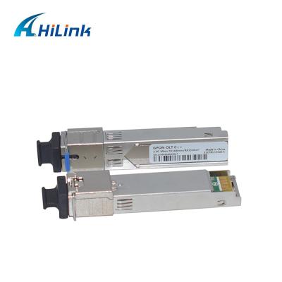 Китай SC/UPC модуля C++ 7dB Tx1490nm 2.5G Rx1310nm 1.25G приемопередатчика Hilink GPON SFP продается
