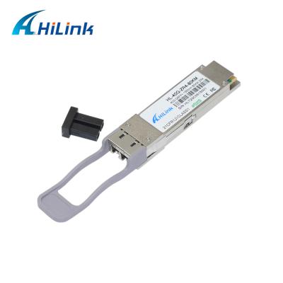 중국 40G QSFP+ ZR4 80KM 1310nm 광 송수신기 모듈 LC 연결기 판매용