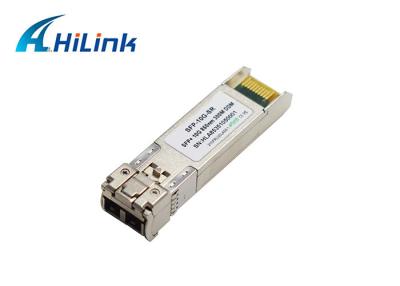 中国 イーサネットおよび繊維チャネルのための多重モードの二重LC 10G 850nm 300mのSR SFP+のトランシーバー モジュール 販売のため
