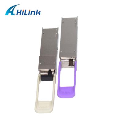Cina 100Gb/s QSFP28 BiDi 80km Trasmettitore Hot Pluggable Simplex LC/UPC DOM Optical Transceiver Module in vendita