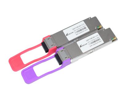 中国 100G QSFP28 1271nm/1331nm LR 10KM BIDI シングルラムダ光接送機 販売のため