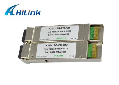 Cina Ethernet ottica multi- 10Gb/s 40km 1550nm dei ricetrasmettitori 10G BASE-ER/EW di tasso XFP in vendita