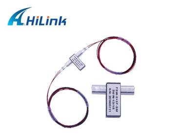 China 1260 - 1650nm 2 x pérdida de inserción baja del interruptor óptico 2 para el enganche del laboratorio OADM en venta