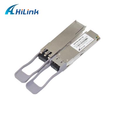 Κίνα 100Gb/s 100km QSFP28 Πομποδέκτης Hot Pluggable Διπλός Συνδετήρας LC LAN WDM EML TOSA SOA PIN SMF με FEC προς πώληση